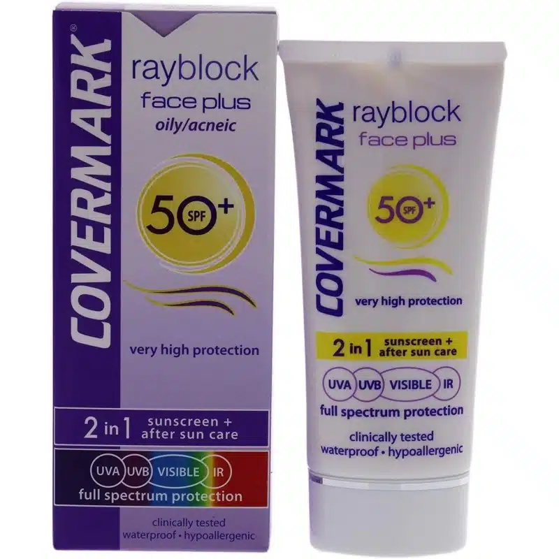 COVERMARK Rayblock Face Plus oily/acneic SPF 50+ Crème solaire soft ...